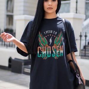 Chosen Shirt Catholic Shirt Pray Shirt Christian Shirts Christian Gifts ...