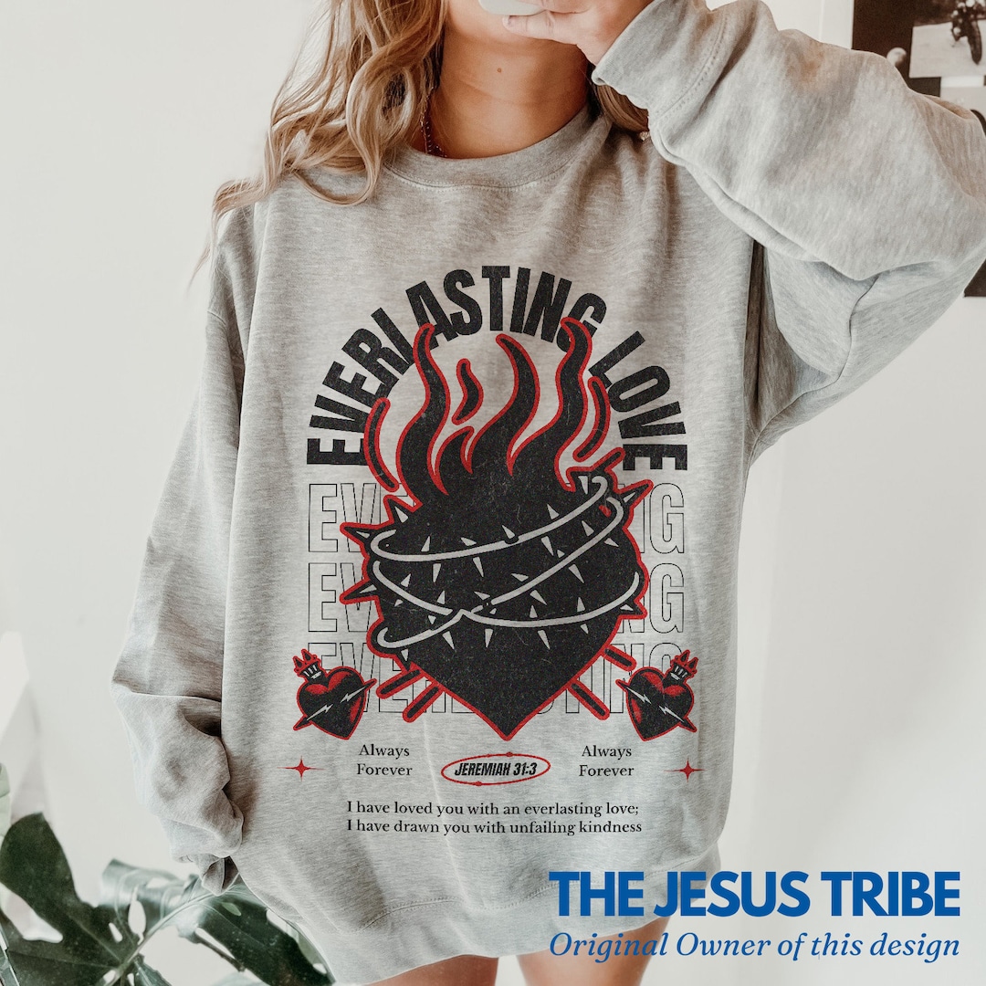 Christian Crewneck Christian Merch Christian Clothes God Sweatshirt ...