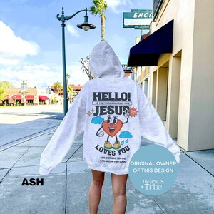Jesus Hoodie Christian Apparel Christian Hoodie Jesus Clothes Religious ...