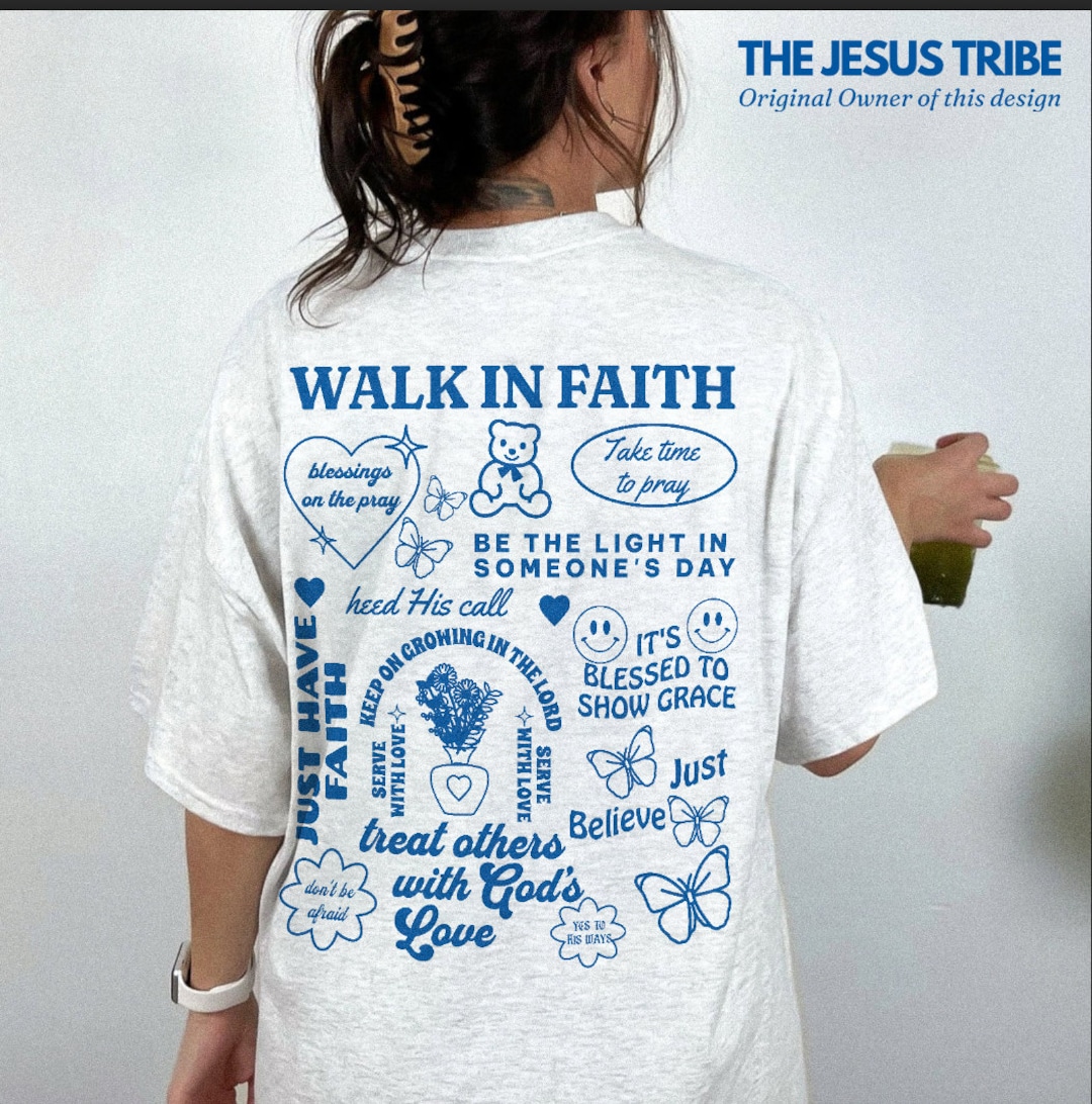Faith Based Shirt Christian Tshirts Scripture Catholic Tshirt Shirt ...