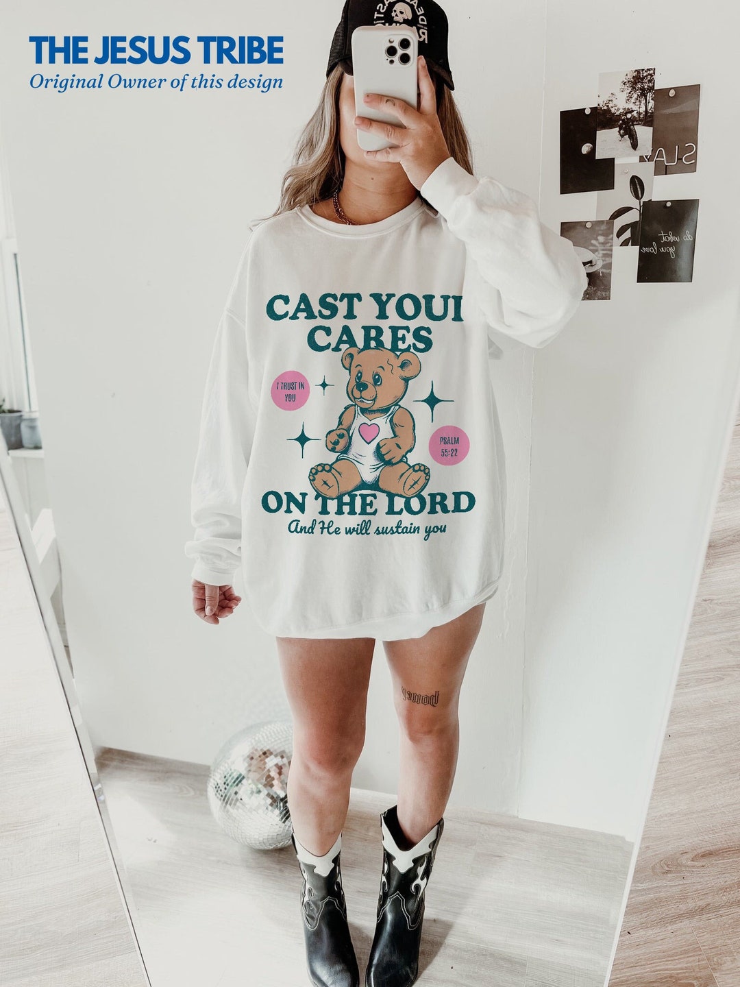 Christian Crewneck Christian Merch Christian Clothes God Sweatshirt ...