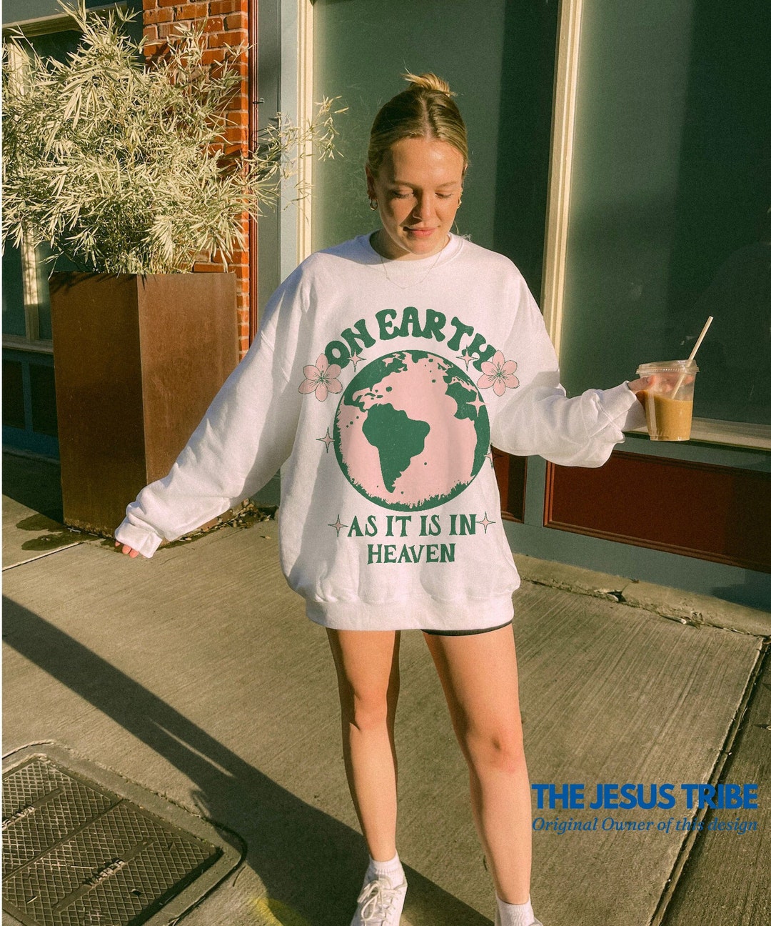 Christian Crewneck Christian Merch Christian Clothes God Sweatshirt ...