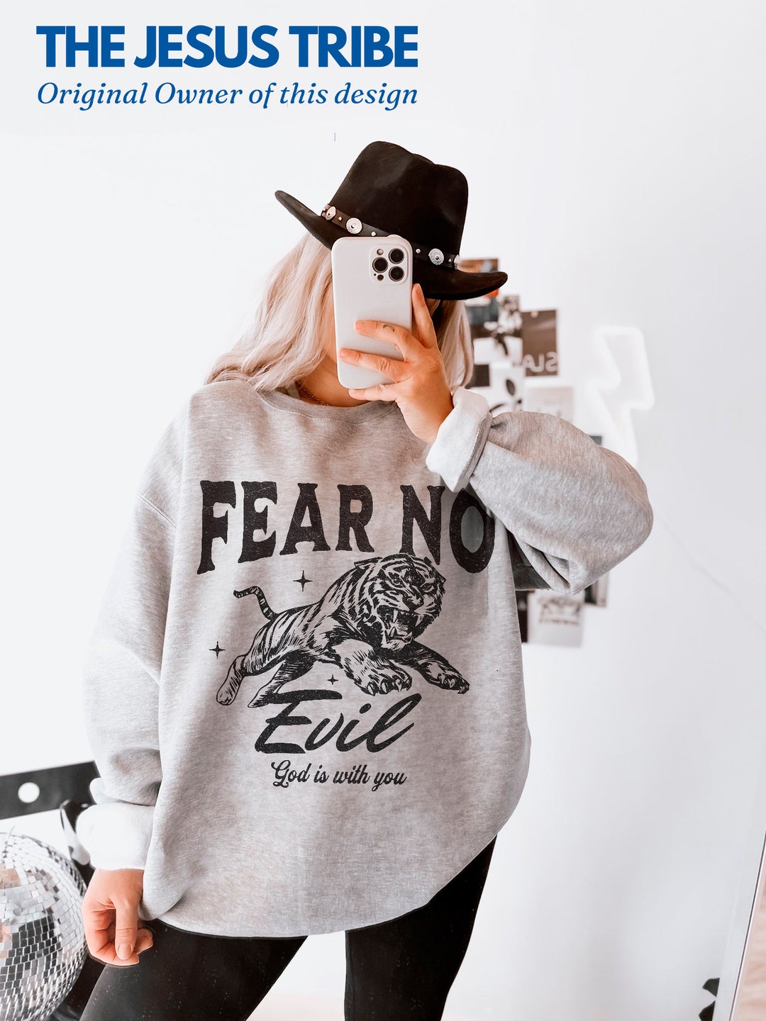 Christian Crewneck Christian Merch Christian Clothes God Sweatshirt ...