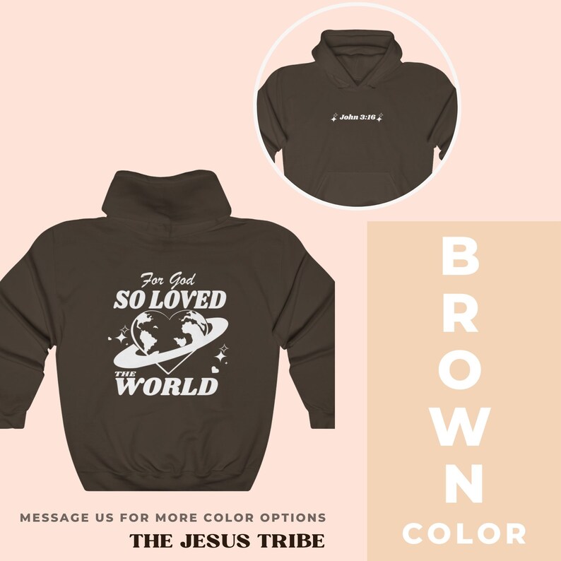 Christian Hoodies Christian Merch Christian Hoodie Verse Shirt ...