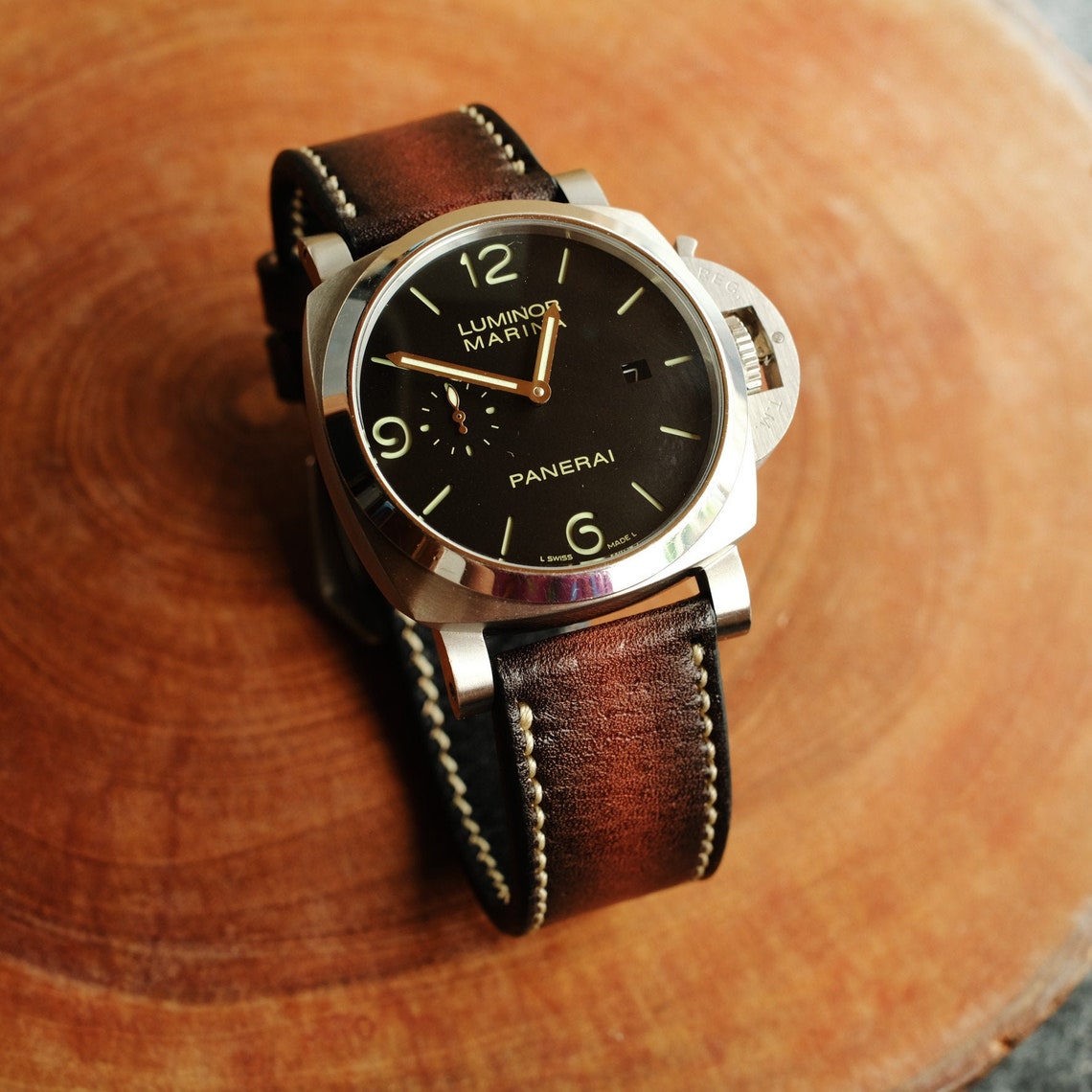 Panerai Strap Panerai Watch Band for Officine Panerai Luminor - Etsy