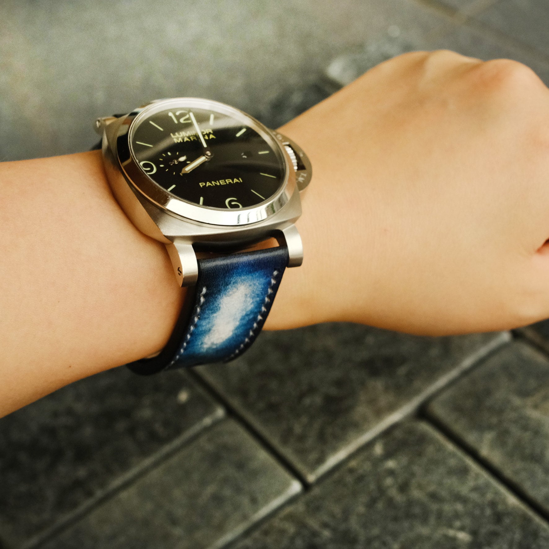 Panerai Strap Panerai Watch Band for Officine Panerai Luminor Marina ...