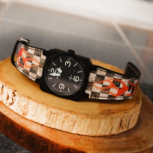 Bell and Ross Straps Handmade Leather Straps for BR 01 BR 03 Br 02 BR S ...