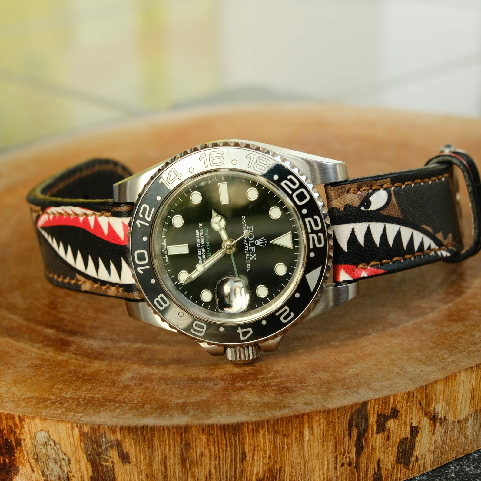 Rolex Strap 21mm 20mm 19mm 18mm 22mm Handmade Leather Straps | Etsy