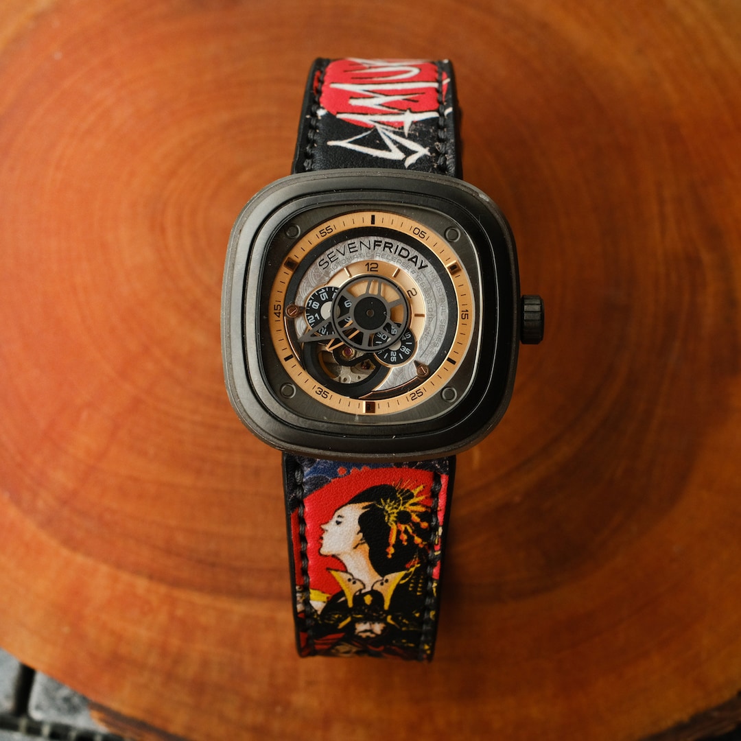 Sevenfriday Watch Strap: Handmade Leather, 28mm 26mm - Etsy