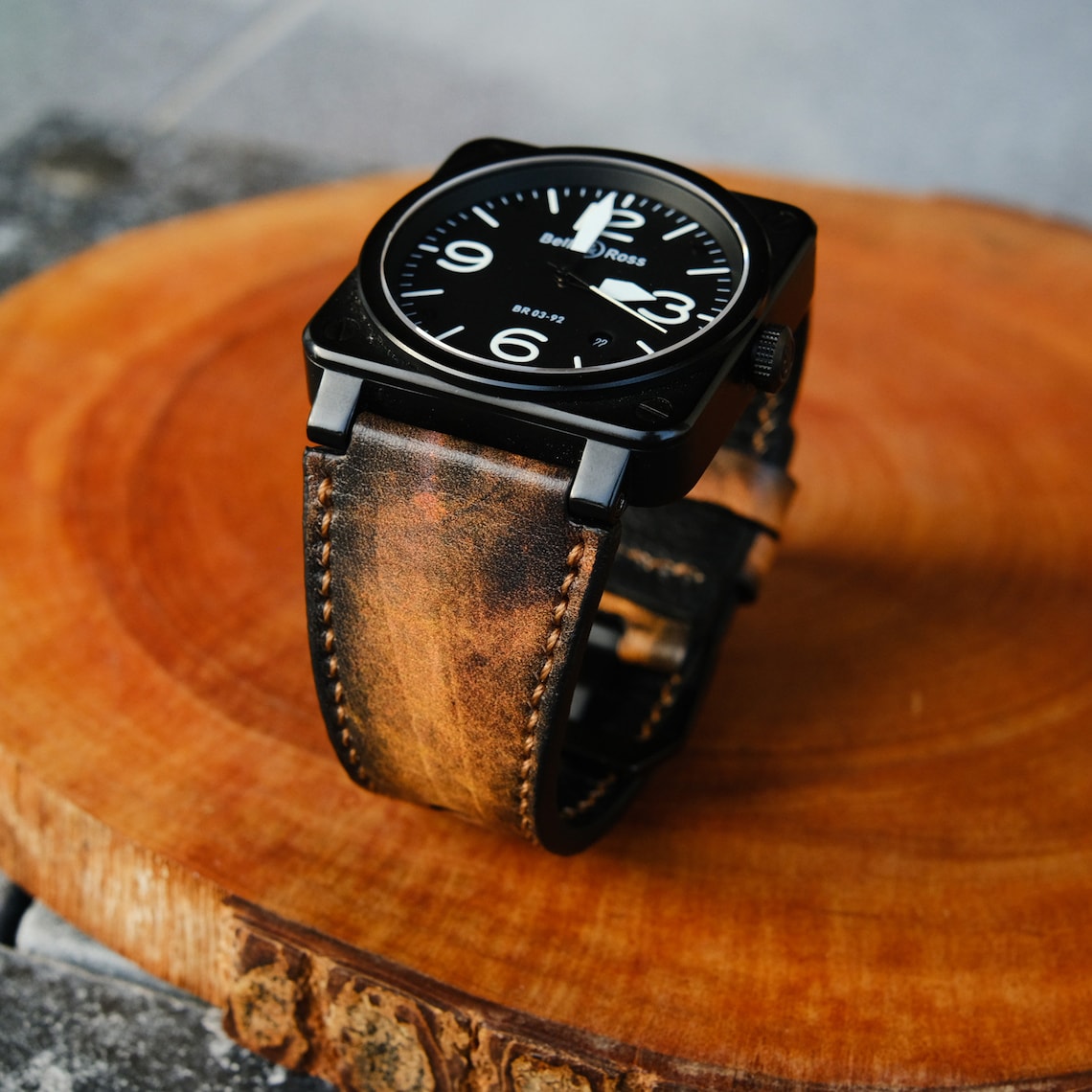 Bell and Ross Straps Handmade Leather Straps for BR 01 BR 03 - Etsy