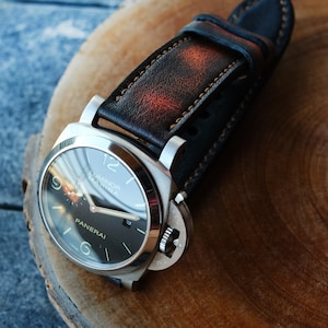 Panerai Leather Band Panerai Watch Band for Officine Panerai Luminor ...