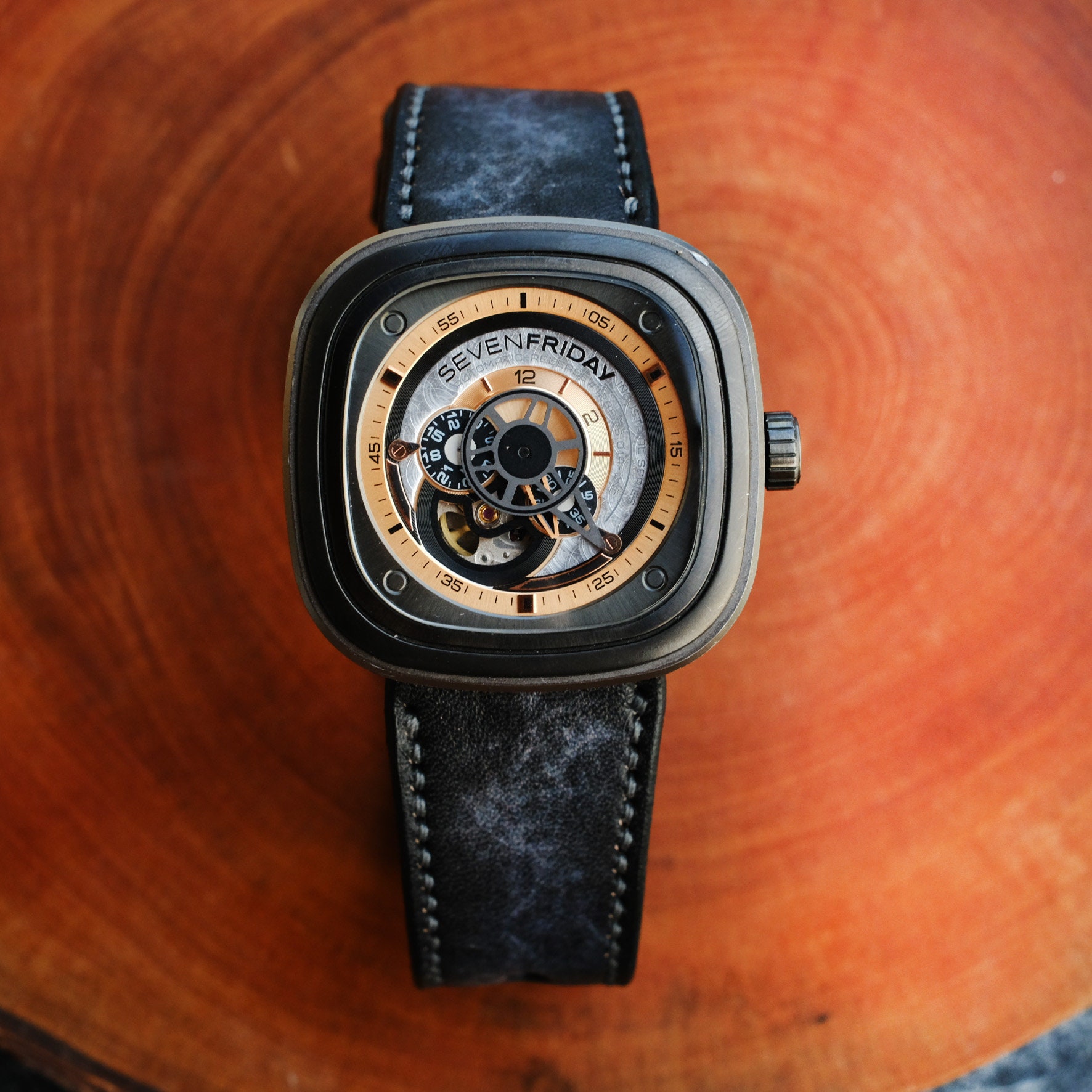 Sevenfriday Watch Leather Straps 28mm 24mm Handmade Leather | Etsy