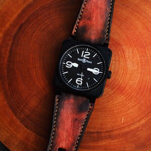 Bell and Ross Leather Straps Handmade Leather Straps - Etsy