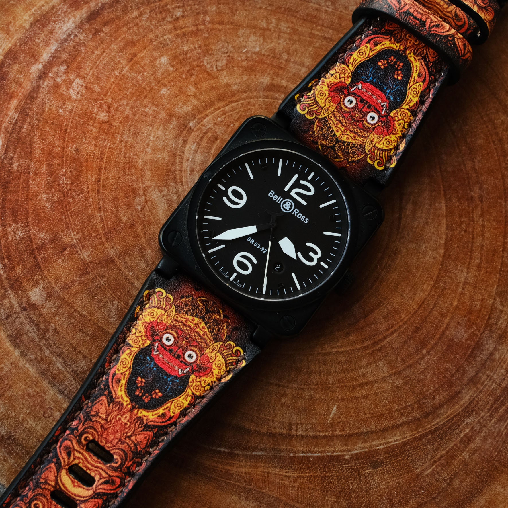 Bell and Ross Watch Band Barong Strap Handmade Leather Straps - Etsy