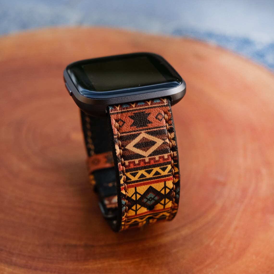 Handmade Leather Fitbit Band: Totem Strap, Quick Release - Etsy