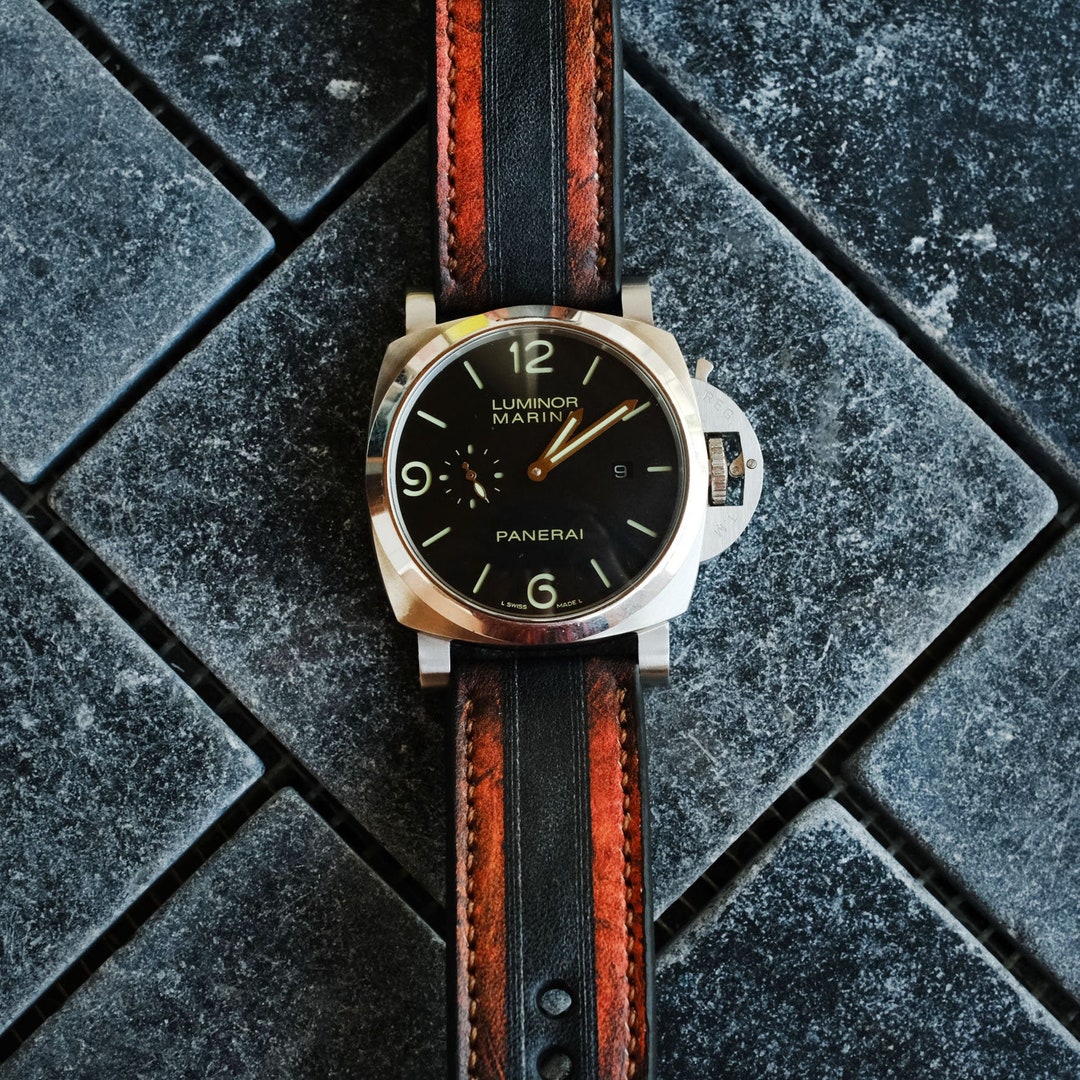 Panerai Strap Panerai Watch Band for Officine Panerai Luminor Marina ...