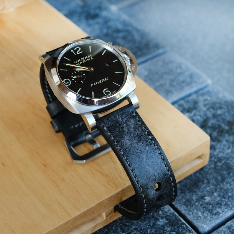 Panerai Leather Strap Panerai Watch Band for Officine Panerai - Etsy