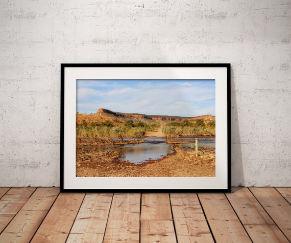 Pentecost River Crossing Outback Australia Landscape | Etsy