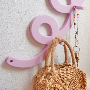 Curly Wall Hook Squiggle - Etsy UK