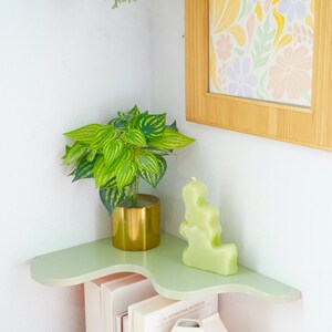 Curvy Corner Shelf Wavy, Squiggle - Etsy UK