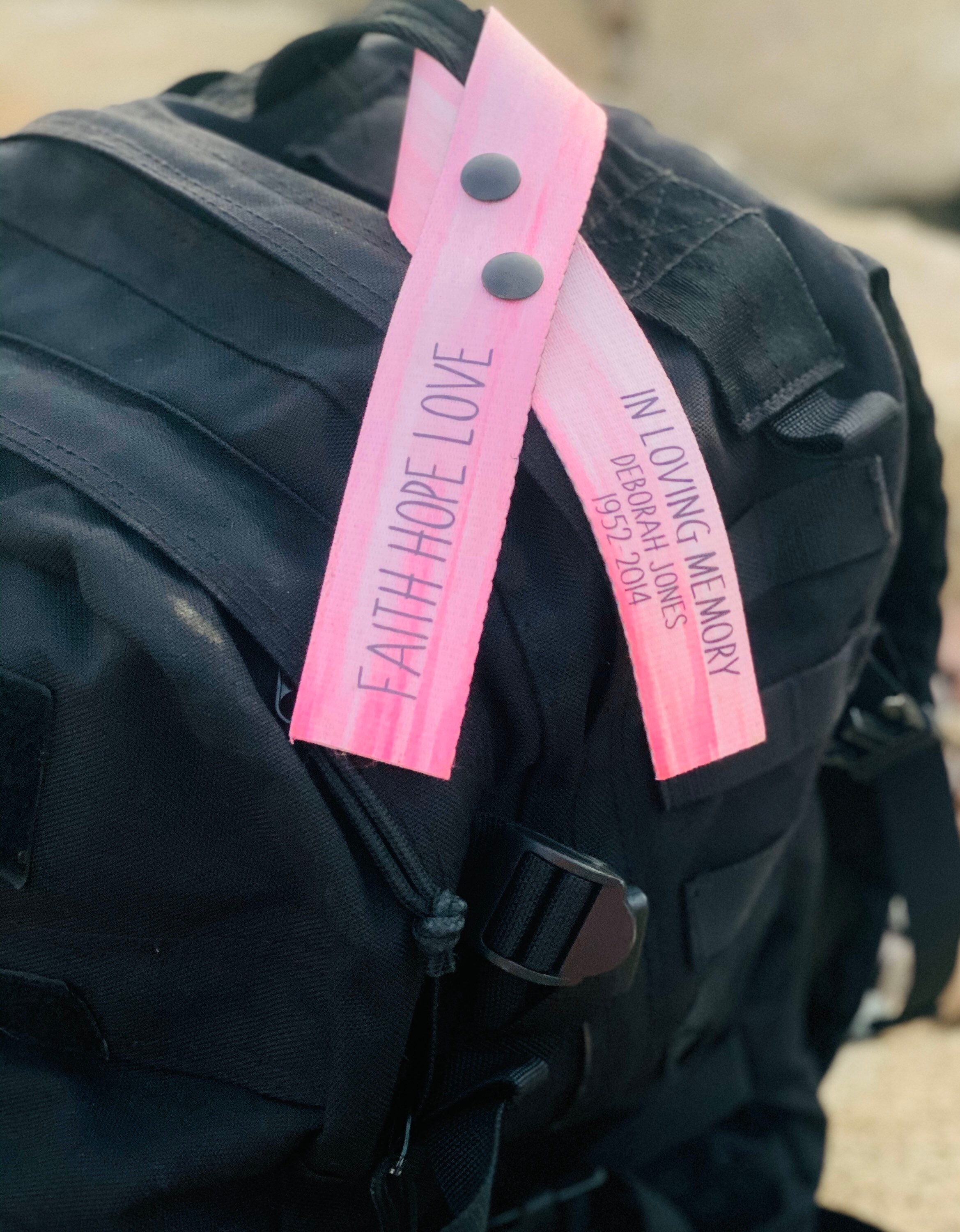 Breast Cancer Awareness Bag Tag, Luggage Tag, Suitcase Name Tag - Etsy UK