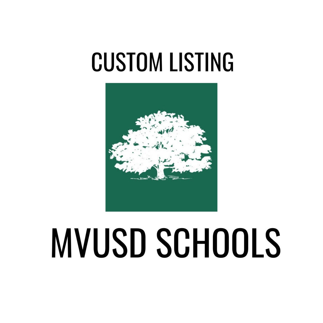 MVUSD Schools reorders - Etsy UK