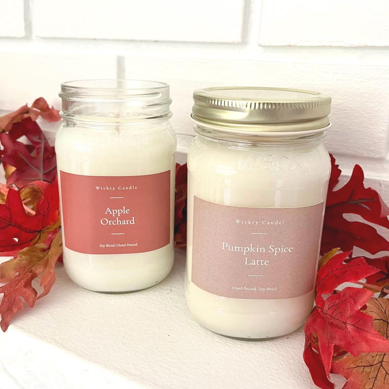 Fall Mason Jar Decor - Etsy