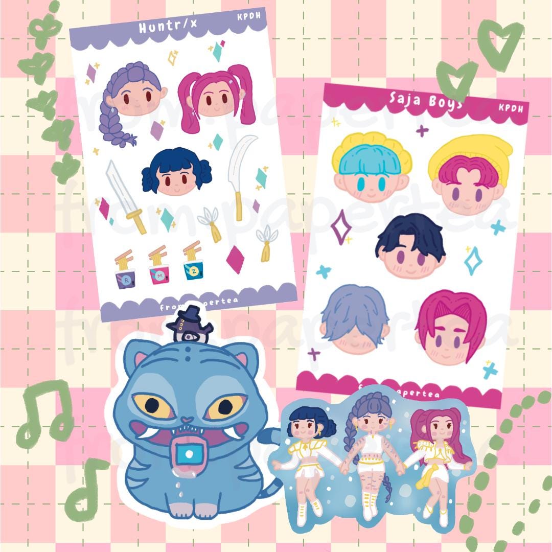 KPDH Friends Fandom Sticker Bundle - Etsy