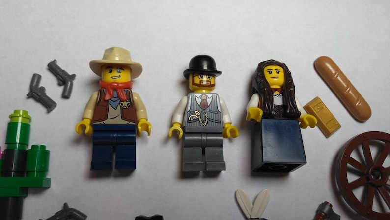 Cowboy Western Theme Minifigure Pack - Etsy