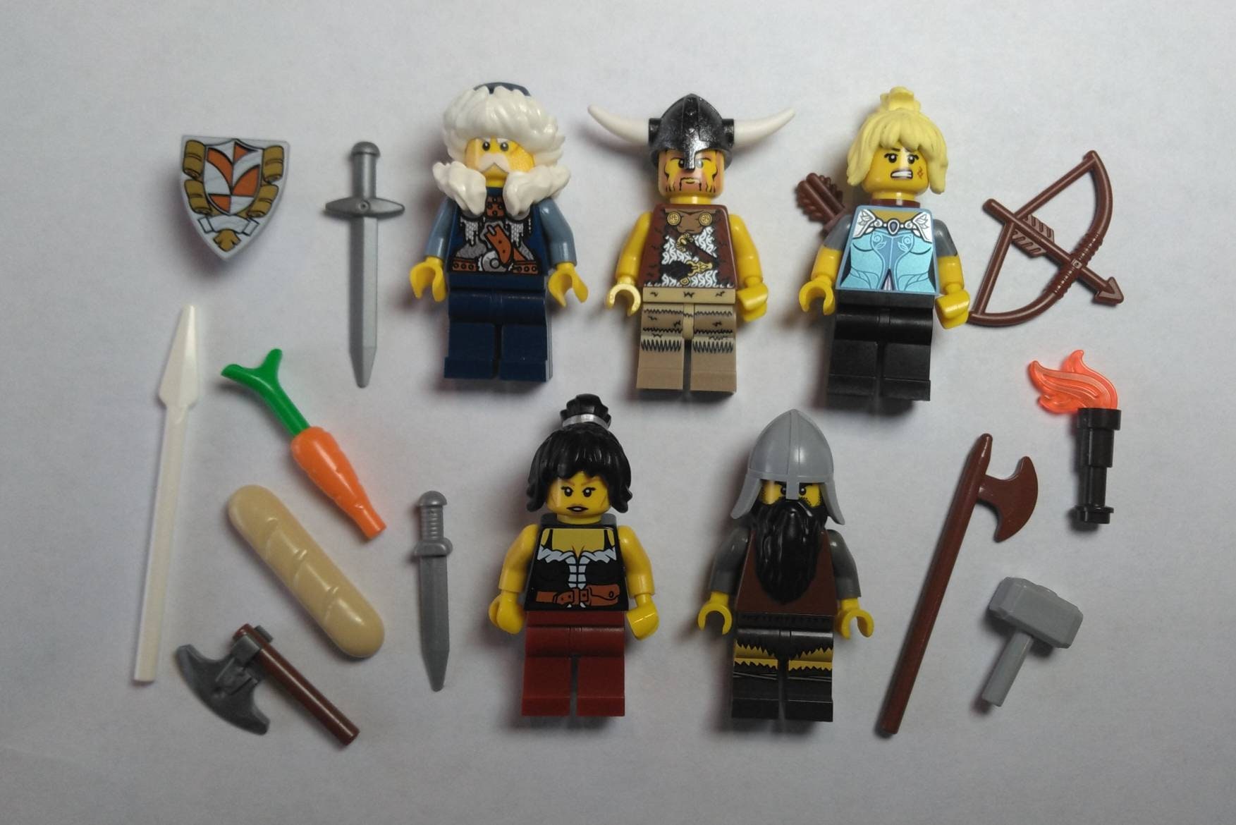 Viking Theme Minifigure Pack - Etsy
