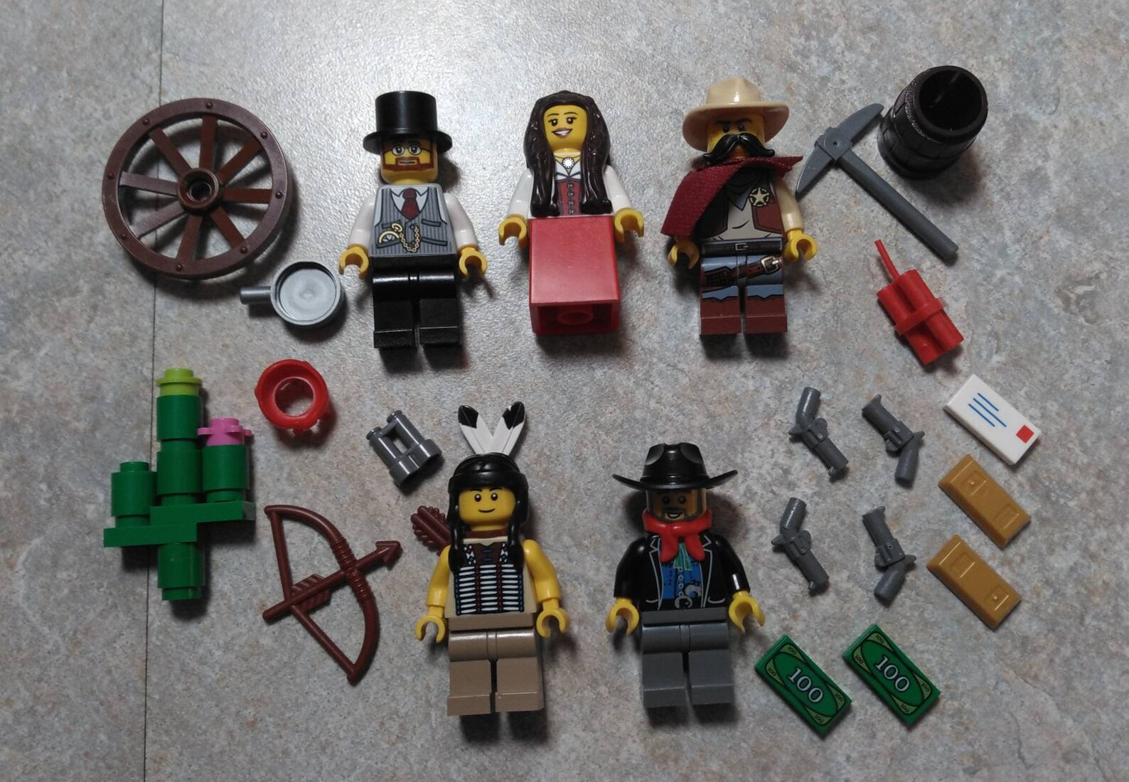 Lego Cowboy Western minifigure pack | Etsy