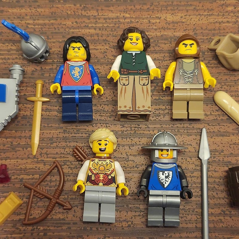 Legos Medieval Minifigures - Etsy