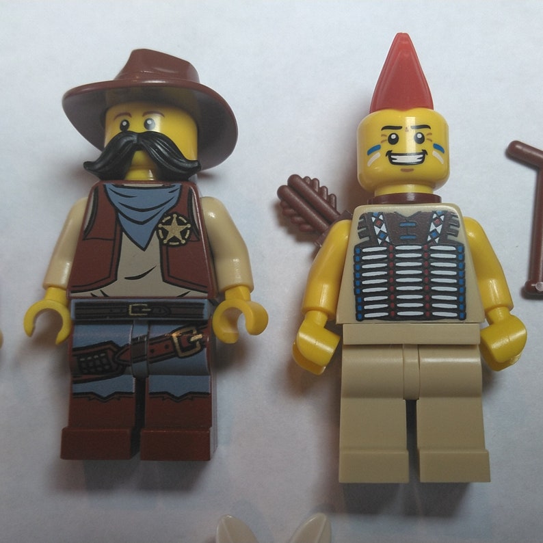 Cowboy Western Theme Minifigure Pack - Etsy