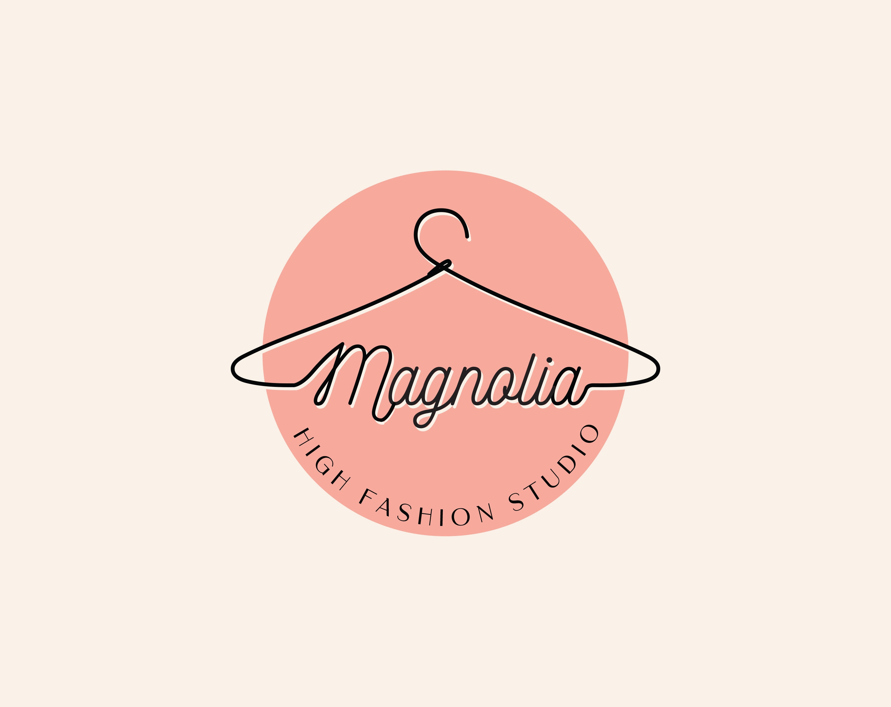Logotipo prefabricado, logotipo de moda, logotipo de ropa, logotipo ...