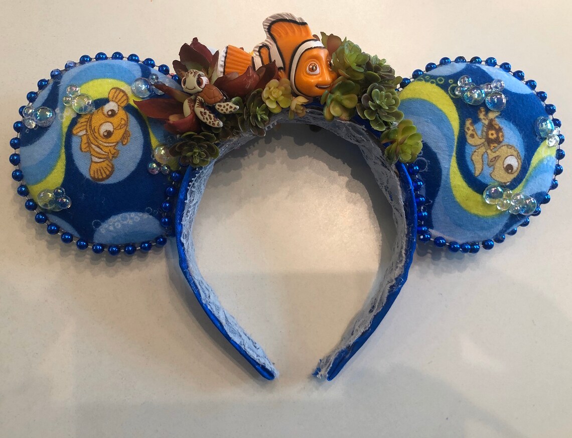 Disney Finding Nemo Mickey Minnie Ears - Etsy