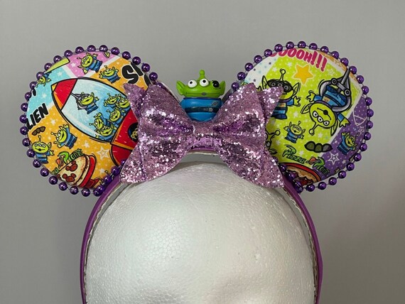 Disney/pixar Reversible Toy Story Aliens Mickey Minnie Ears | Etsy