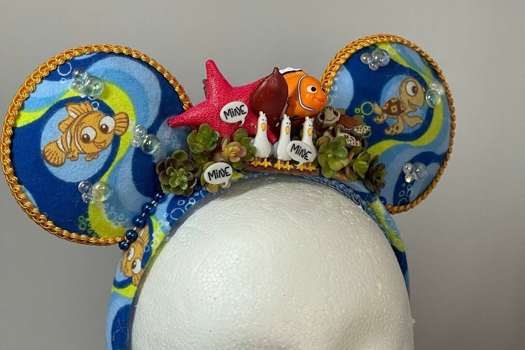 Disney Finding Nemo Mickey Minnie Ears - Etsy