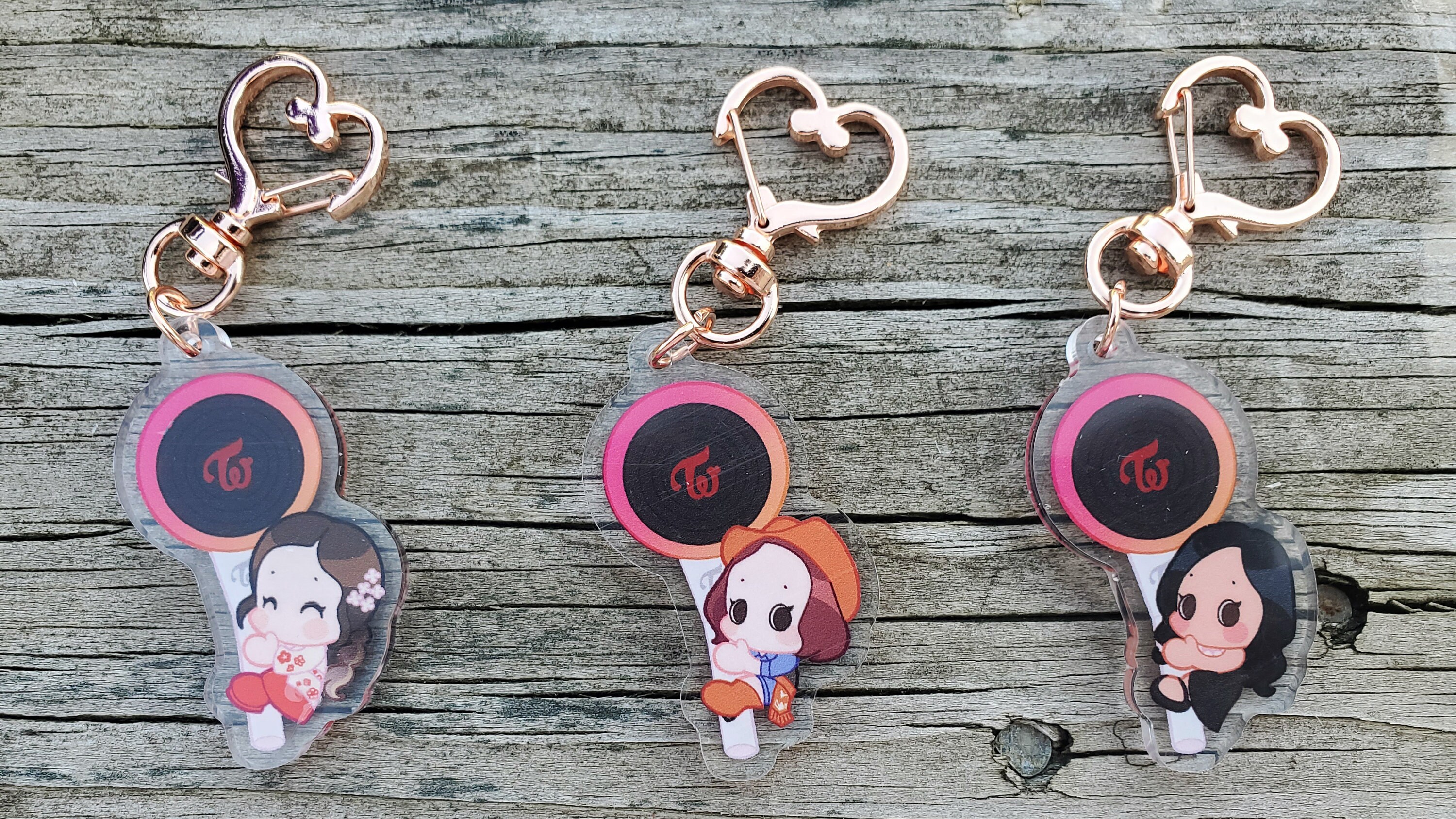 Twice Lightstick Keychains K-pop Girl Group - Bag Charm - Etsy