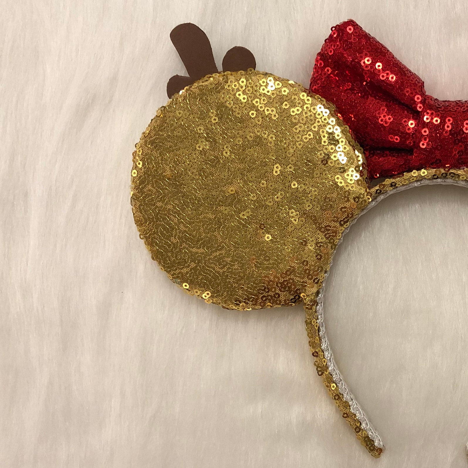Reindeer Ears, Rudolph Reindeer Ears, Christmas Ears, Holiday Ears ...
