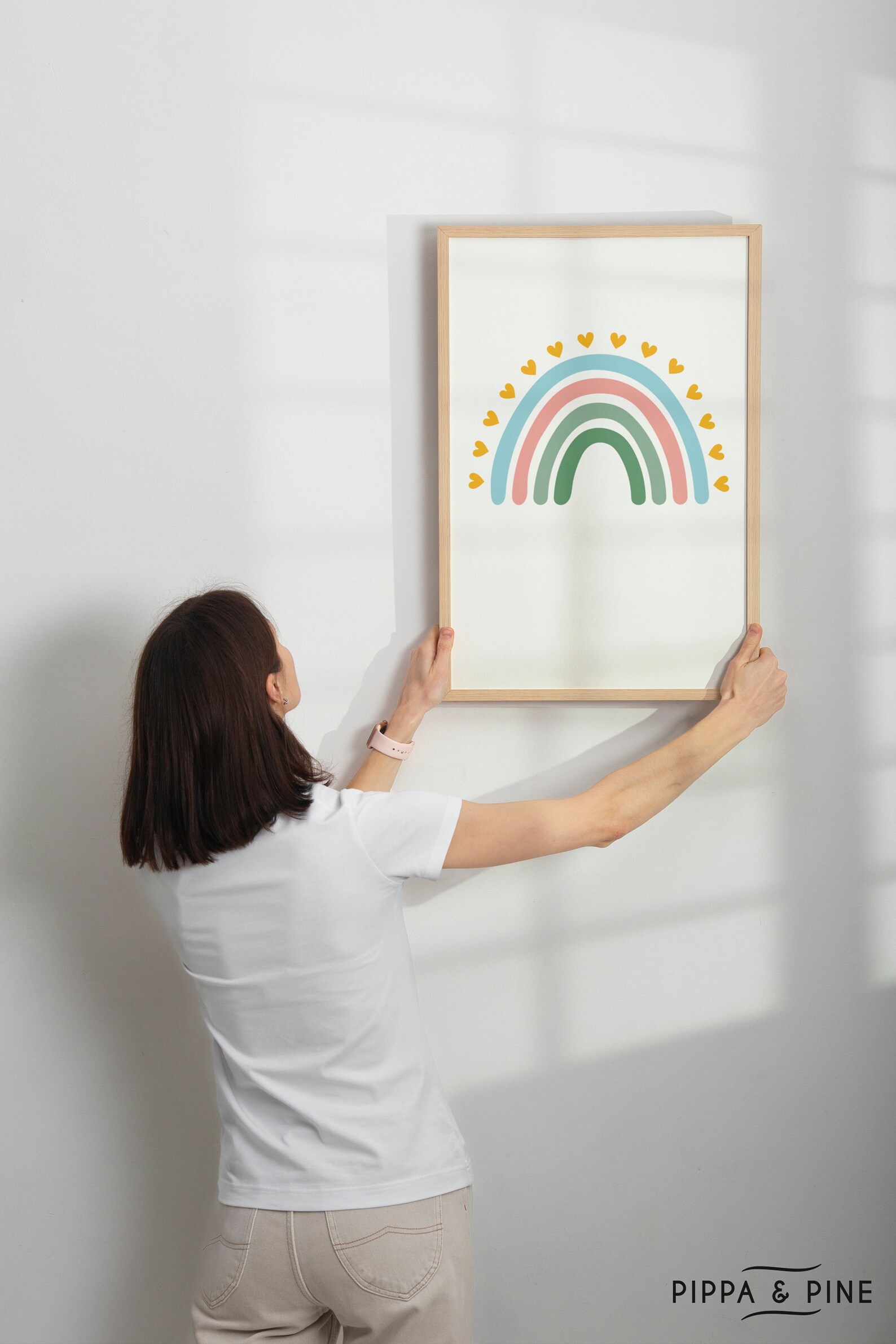 Rainbow Design for Sublimation | Hand Drawn Rainbow PNG SVG EPS Ai for ...