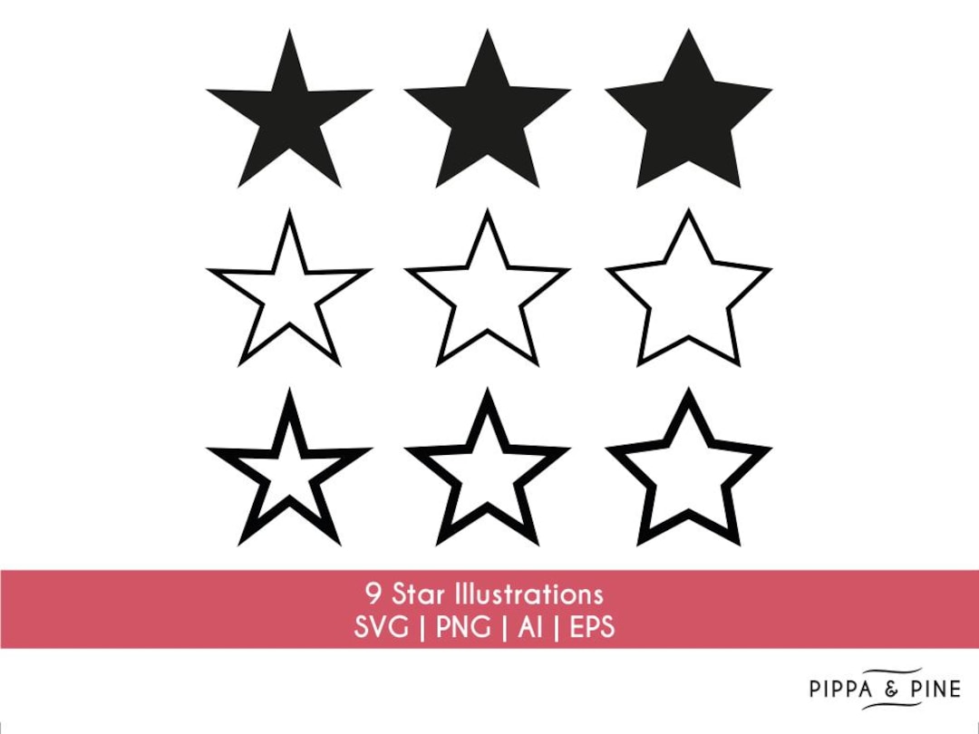 Star SVG Files | Star Cut Files | Star Vector Files | Star Clip Art ...