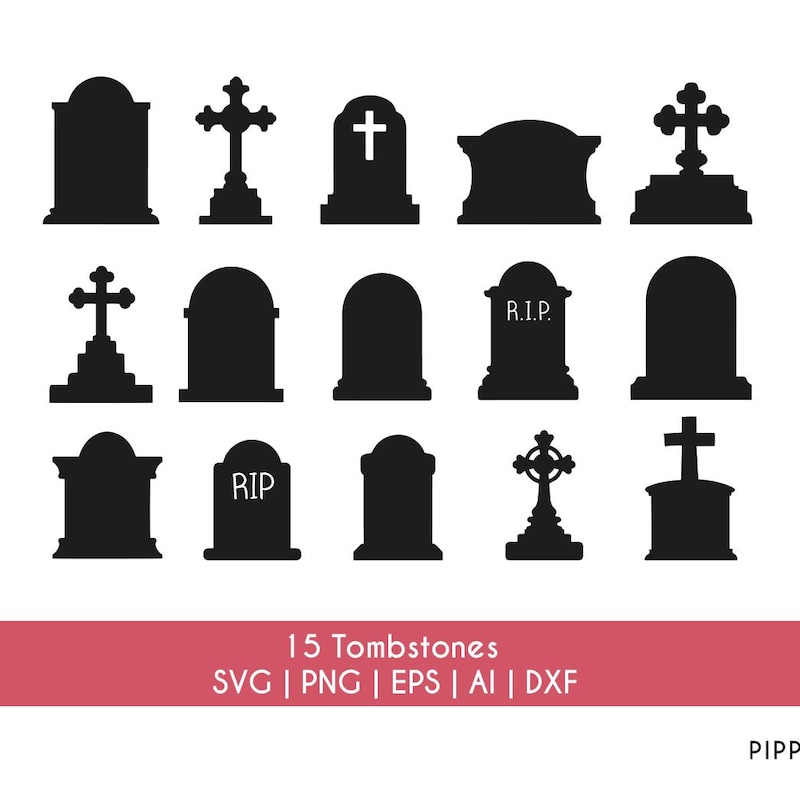 Rip Gravestone - Etsy