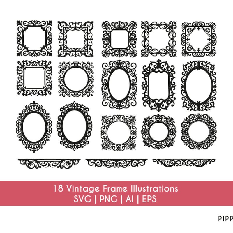 Frame Svg - Etsy