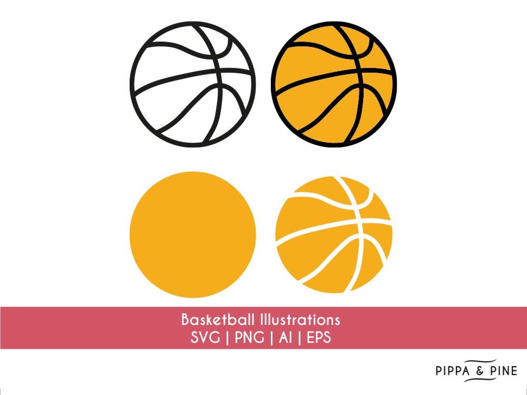 Basketball SVG | Basketball Layered Cut File for Cricut Silhouette ...