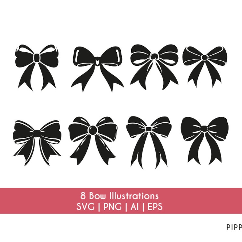 Cheer Bow Svg - Etsy