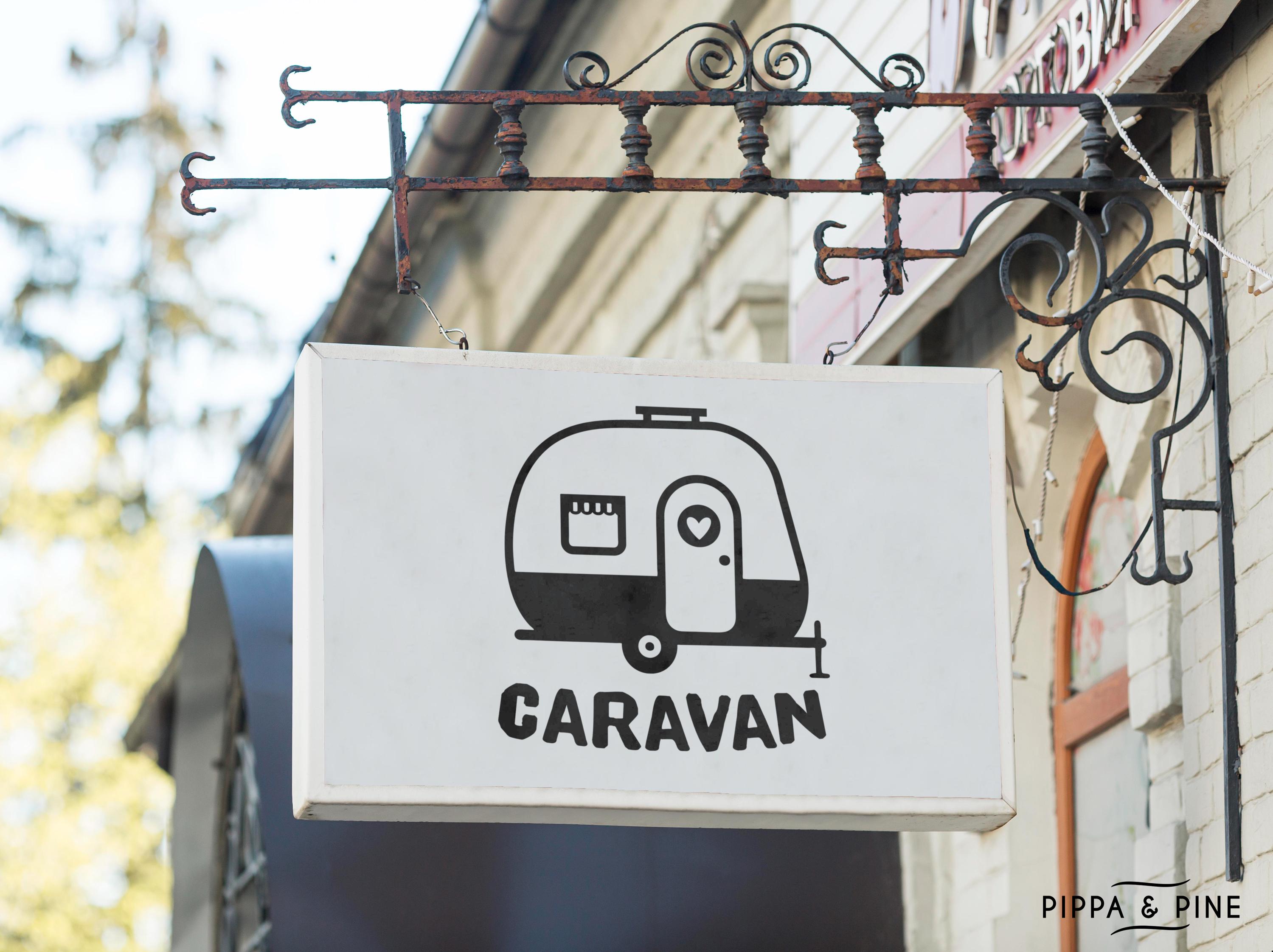 Caravan SVG Bundle | Camper Life Camping RV Happy Camper | Camper ...