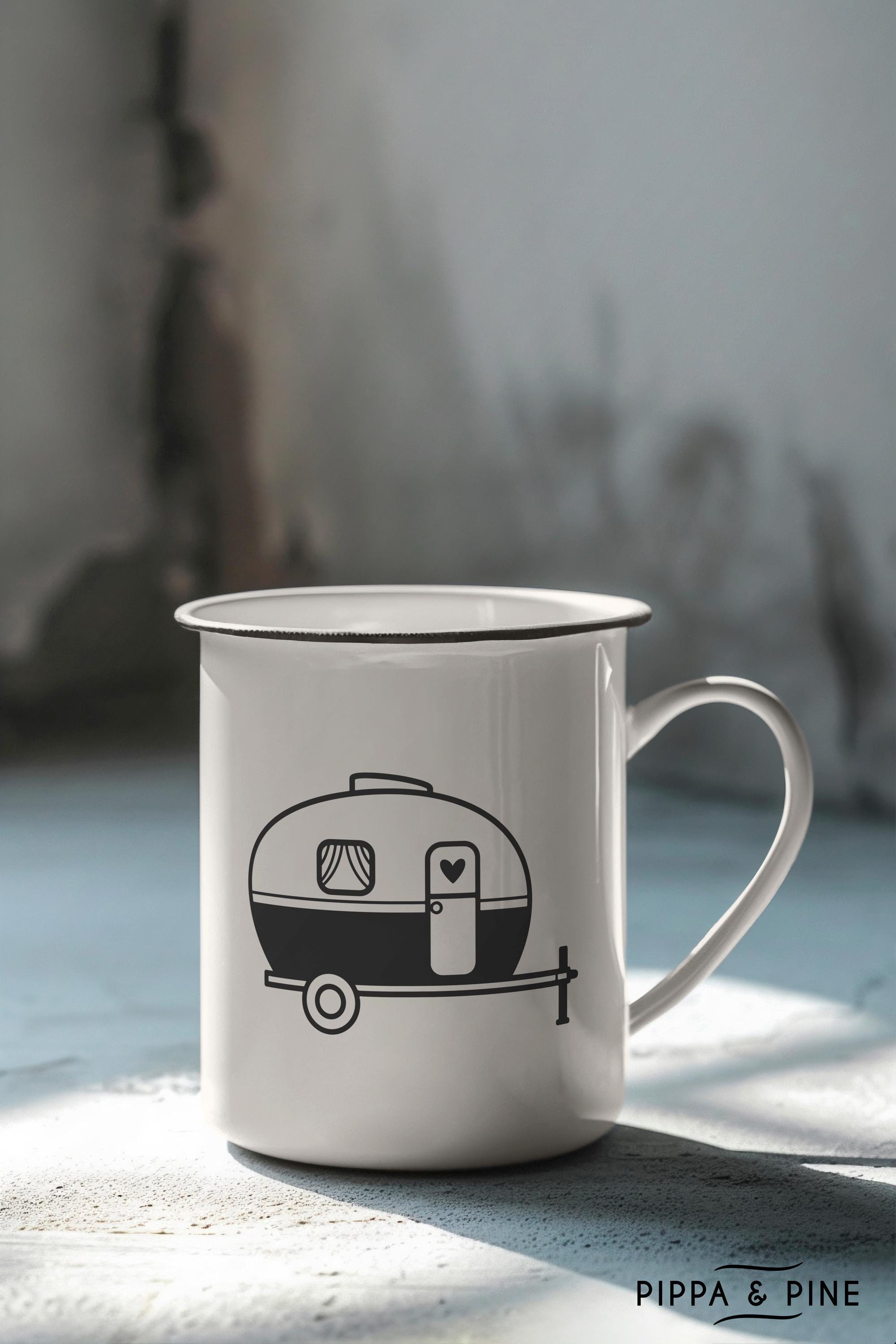 Caravan SVG Bundle | Camper Life Camping RV Happy Camper | Camper ...