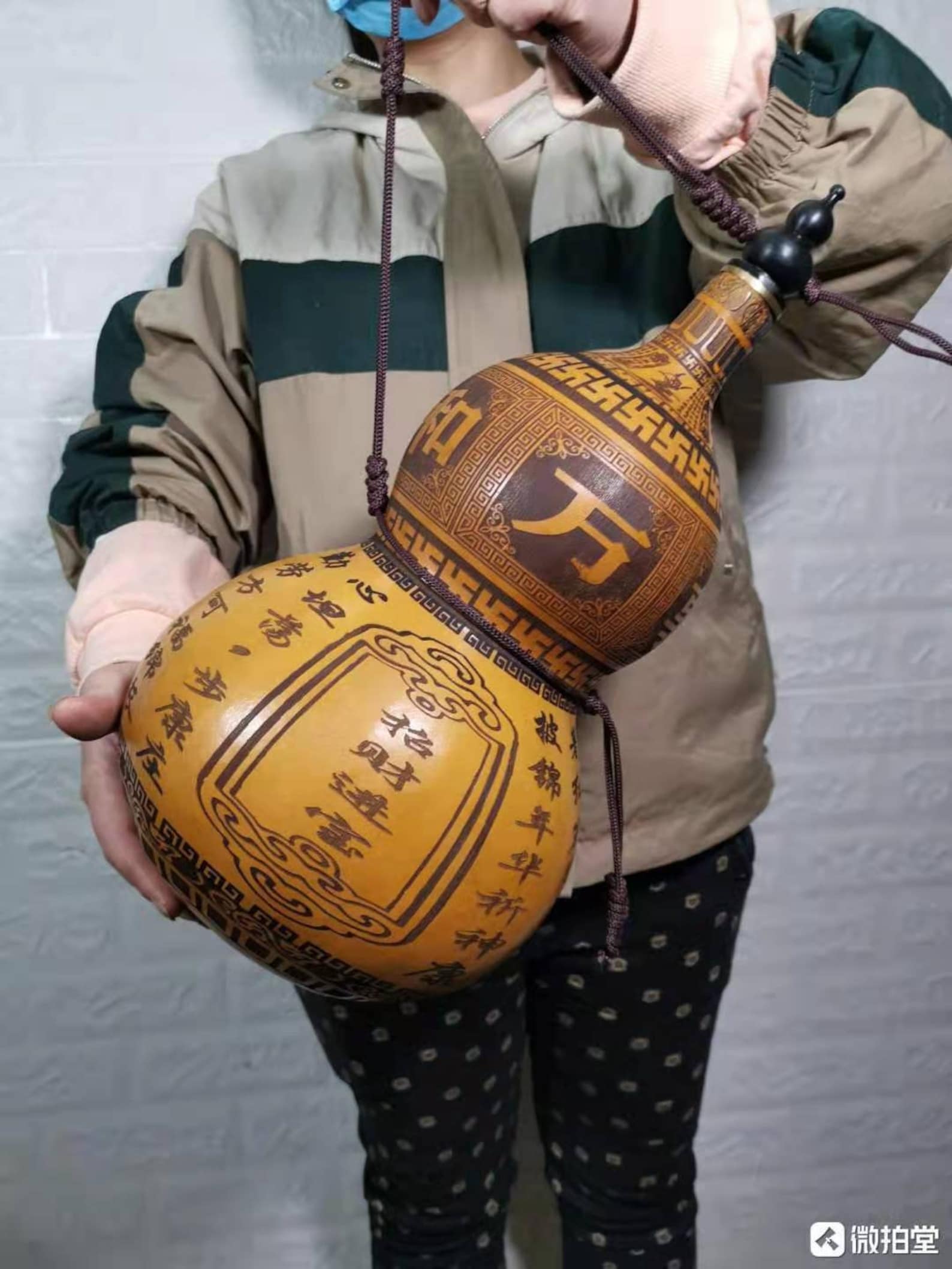 Drinking gourd for wine and other drinks | Etsy