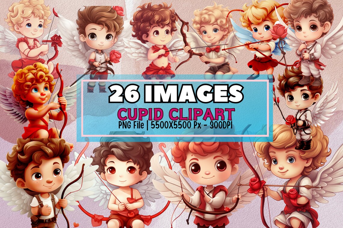 Vintage Cupid Clipart Valentines Day Png Love Clipart Vintage Ephemera ...