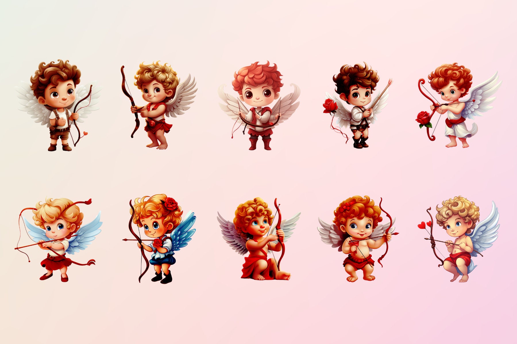 Vintage Cupid Clipart Valentines Day Png Love Clipart Vintage Ephemera ...